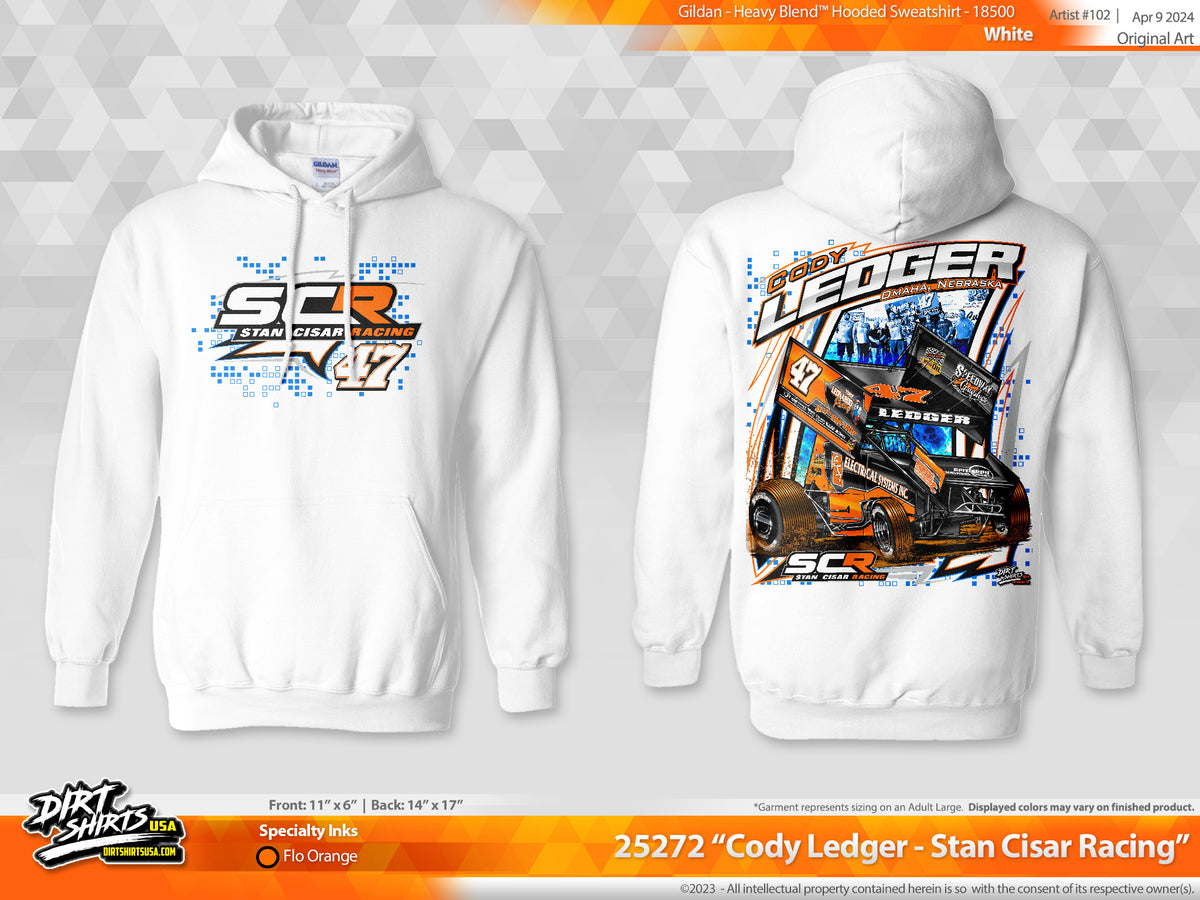 Stan Cisar Racing - Cody Ledger 2024 Hoodie – Dirt Shirts USA