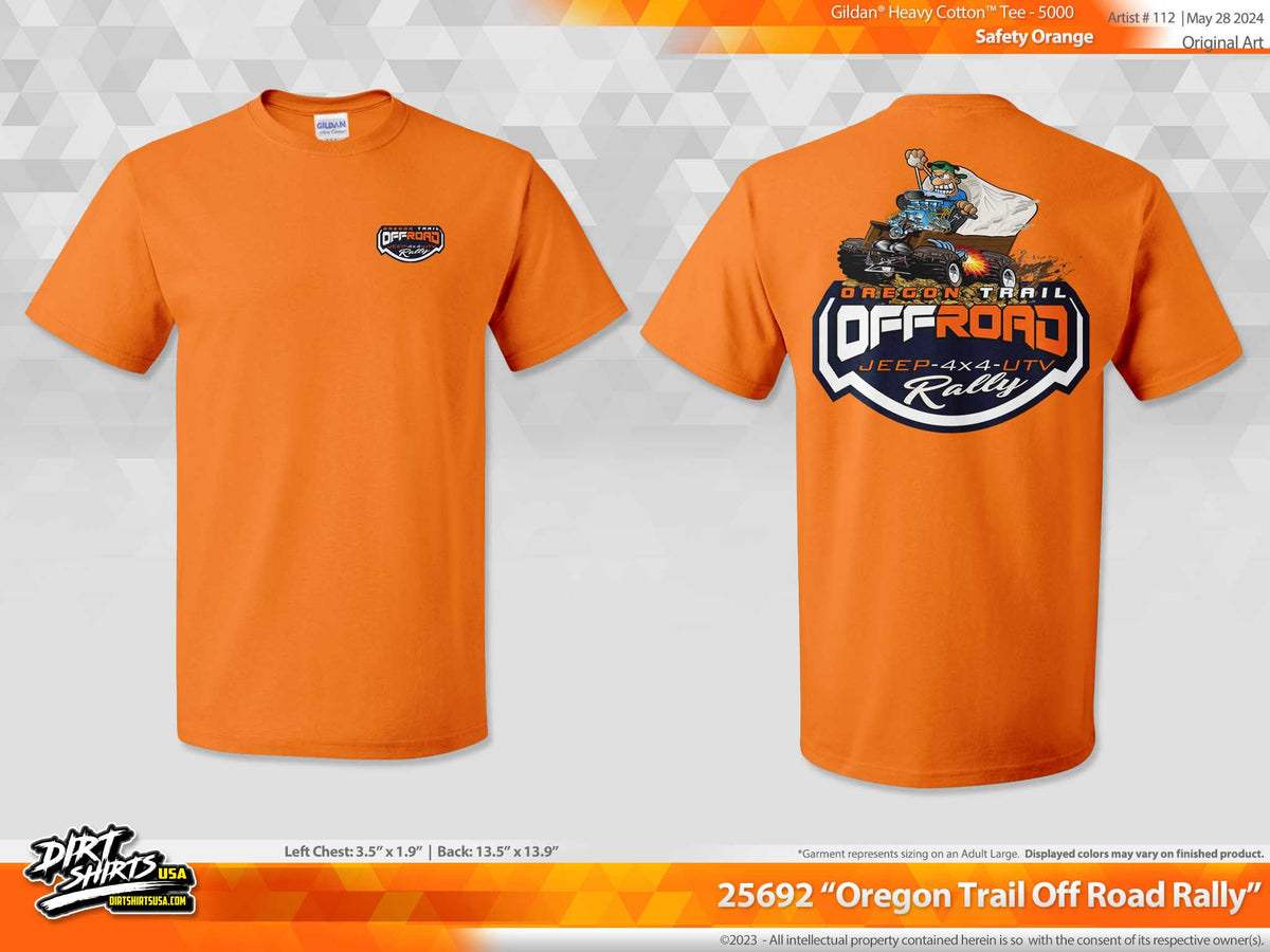 Oregon Trail OffRoad - T-shirt – Dirt Shirts USA