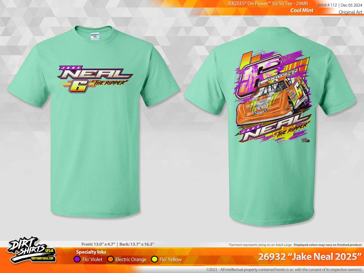 Jake Neal 2025 “The Ripper” T-shirt – Dirt Shirts USA